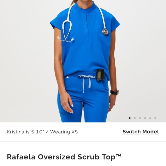 Figs | Tops | Figs Royal Blue Scrub Set | Poshmark